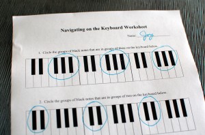 Just Added: Navigating at the Keyboard Worksheet – Color In My Piano