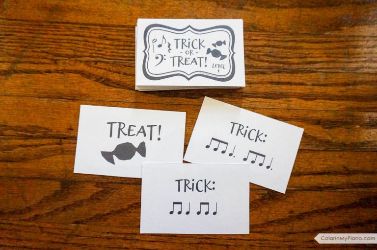 NEW in Shop: Trick-or-Treat! Rhythm Game – Color In My Piano
